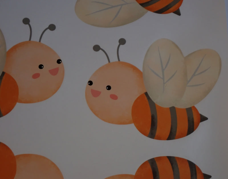 Muursticker bijen – Bijenstichting